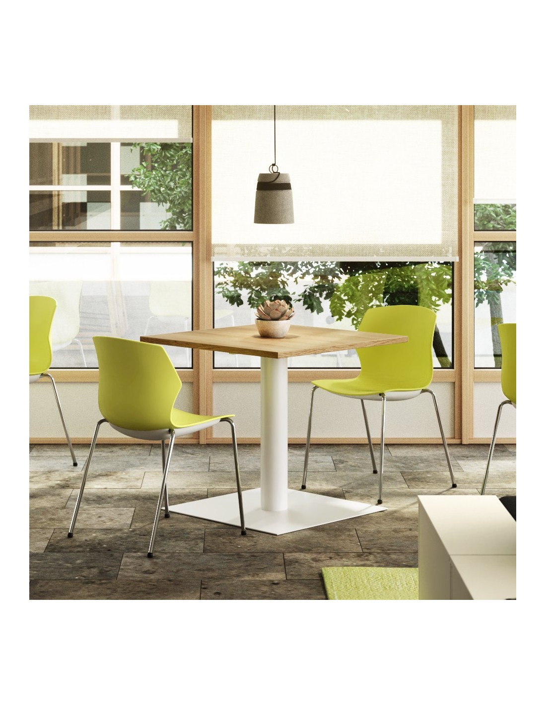 Table carrée ROL Mobel Linea - Bureau-Store